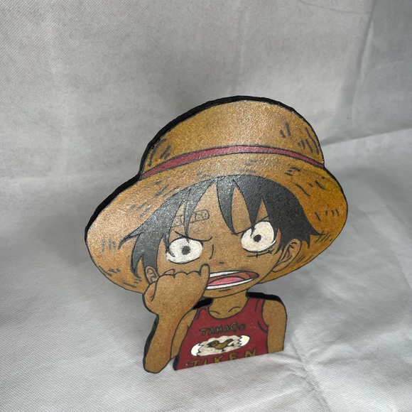 AM Arts | Art | One Piece Young Luffy Standing Wood Cutout Handcrafted ...